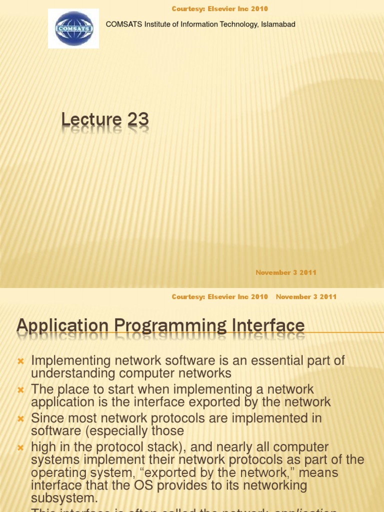 Lec23b CSC339-3!11!11 Linux Delivered | PDF | Network Socket | Port ...