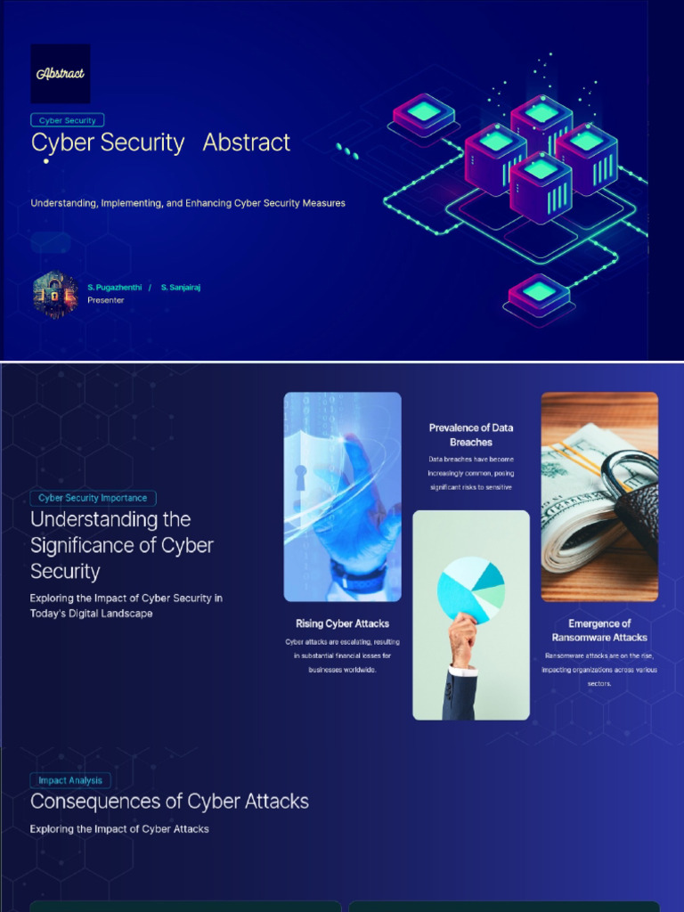 Cyber Security Paper Presentation | PDF