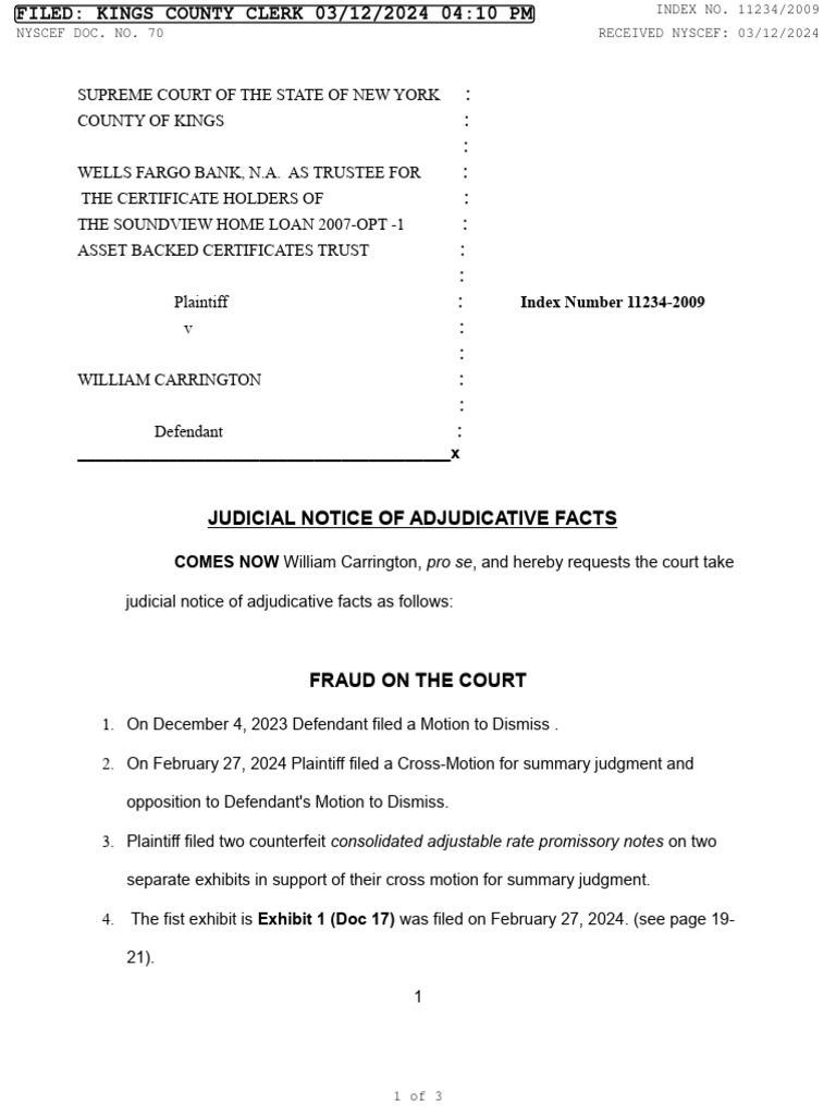 Judicial Notice | PDF | Summary Judgment | Common Law