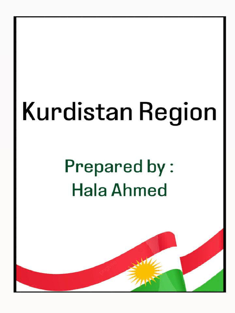 Kurdistan Presentation | PDF