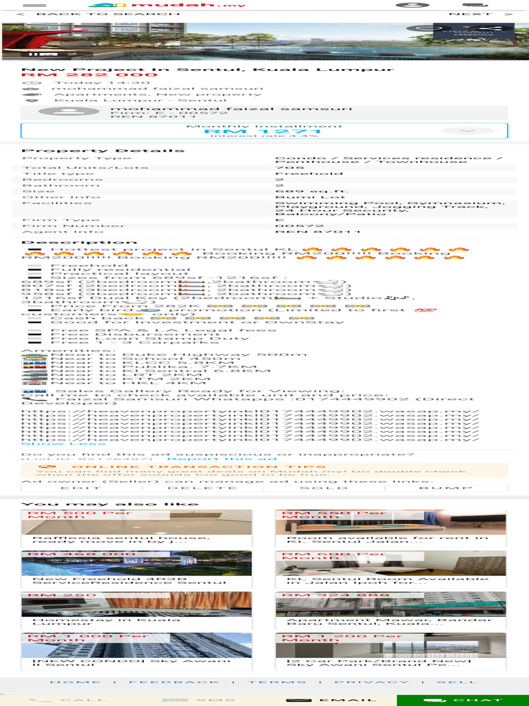 New Project in Sentul, Kuala Lumpur - Hhhhgfapartments New Property in Sentul, Kuala Lumpur | PDF