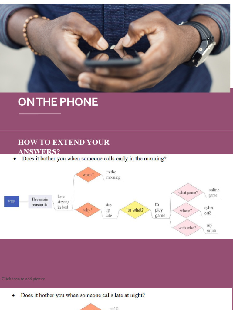 Unit 2b On The Phone | PDF