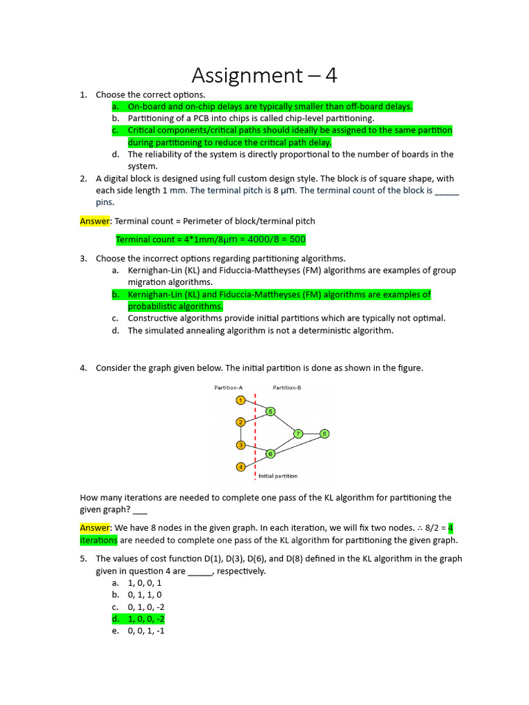 Assignment-4 Final - Solutions | PDF | Algorithms | Vertex (Graph Theory)