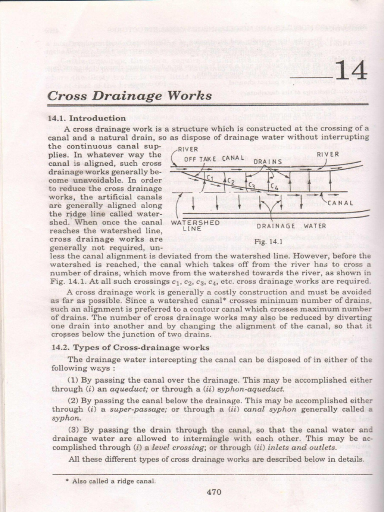 Lecture # Cross Drainage Works | PDF