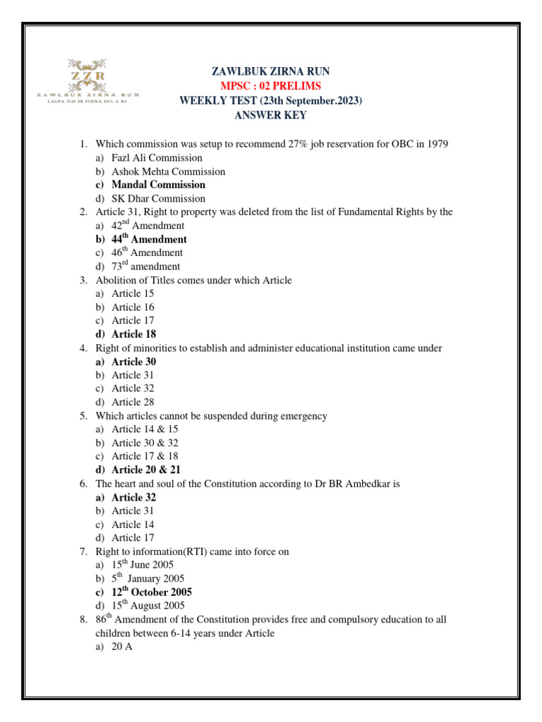 C) Mandal Commission: Zawlbuk Zirna Run | PDF | Ashoka | Indian Philosophy