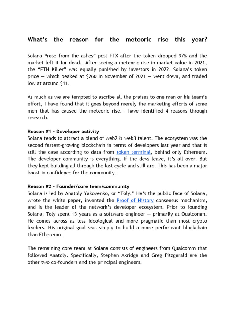 Solana Research Pdf Cryptocurrency Software Bug