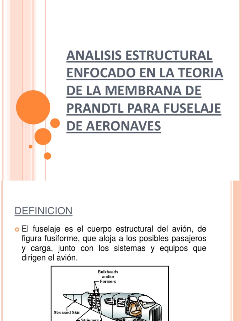 Análisis Estructural del Fuselaje Aeronáutico | PDF | Avión ...