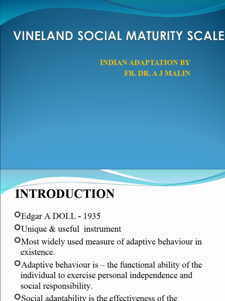 VSMS | PDF | Social Psychology | Psychological Concepts