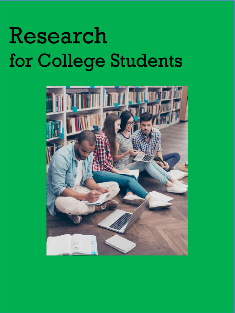 Research For College Students | PDF | Books | Libraries