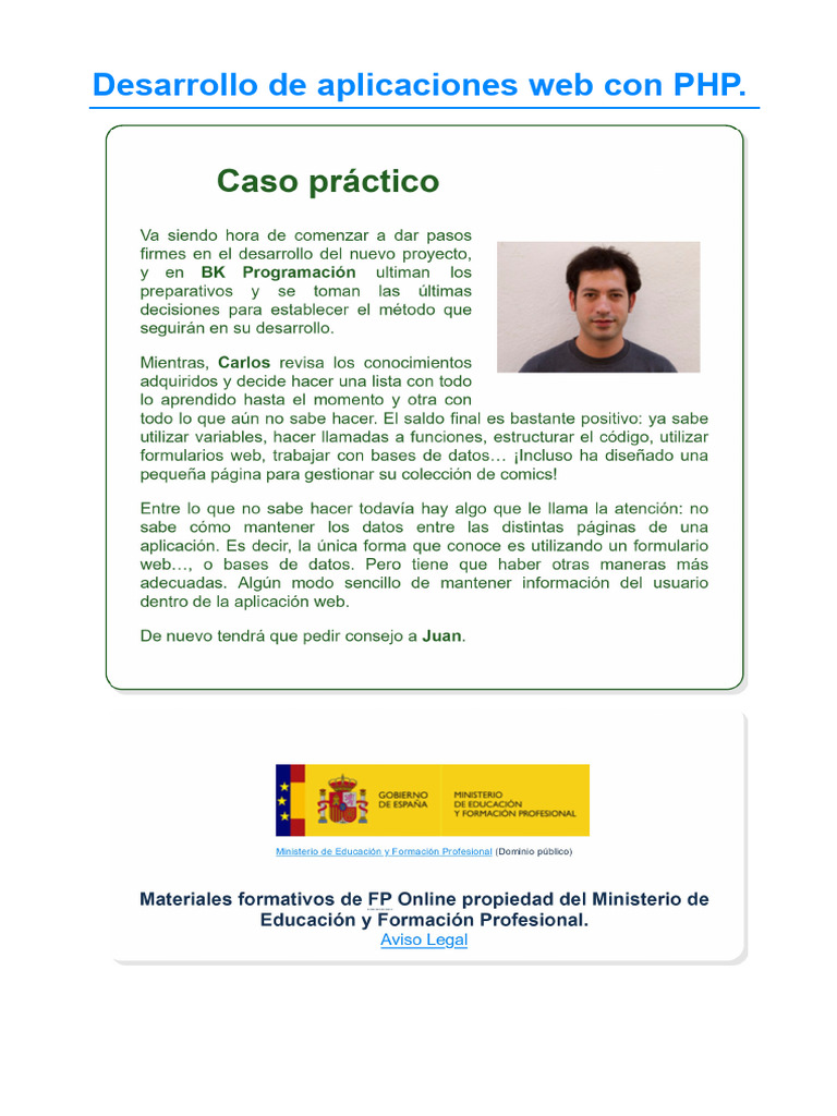 Tema 4 Desarrollo de Aplicaciones Web PHP | PDF | Autenticación | Redes