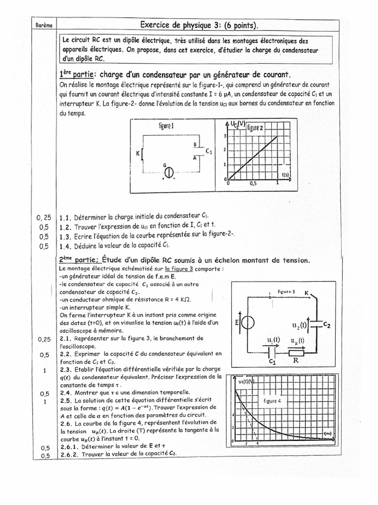 RC Exercice | PDF