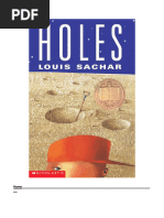 Comparison of Holes The Book and Holes The Film | PDF