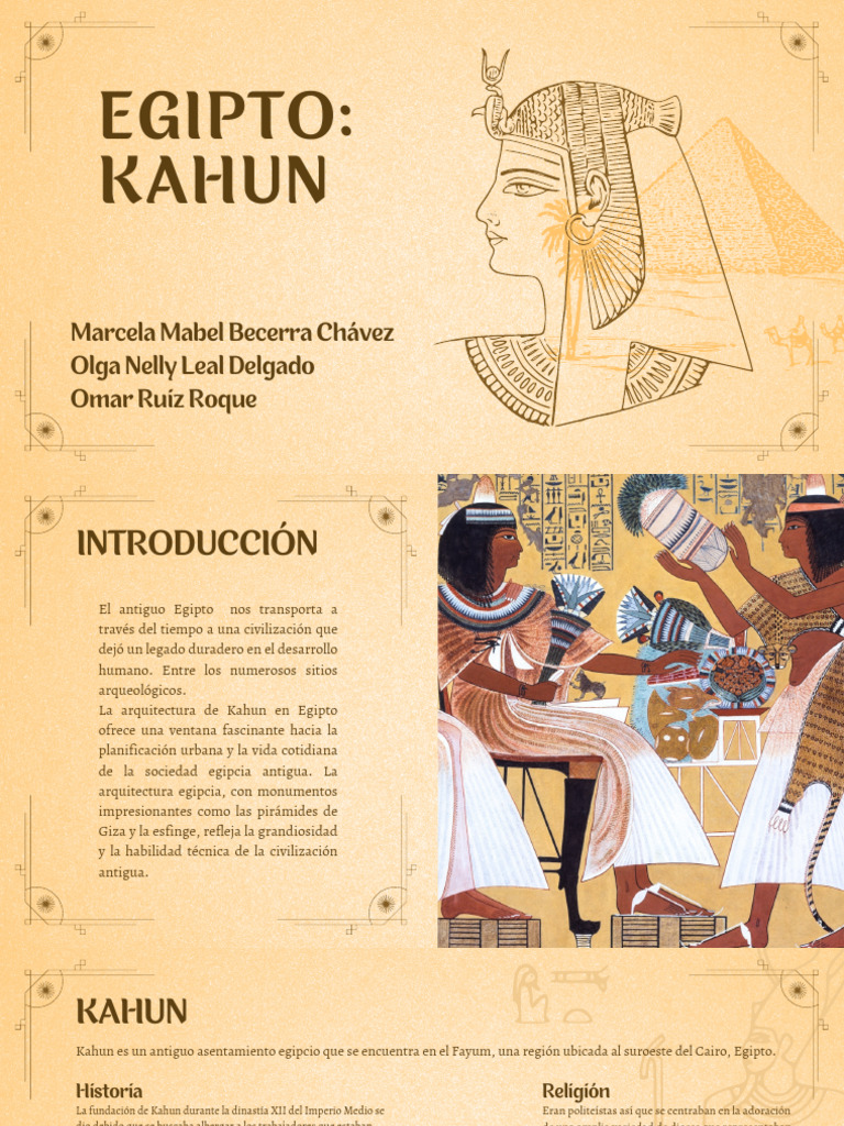 Egipto Kahun | PDF | Antiguo Egipto