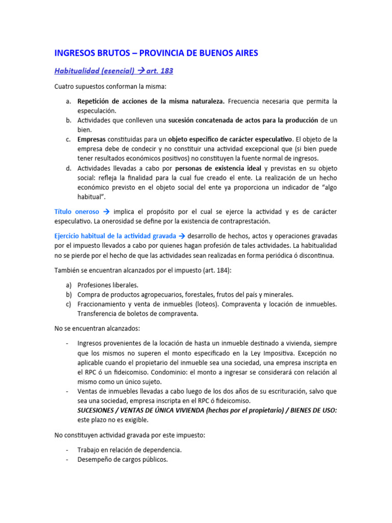 Resumen Clase de Apoyo TP2 Impuestos II | PDF | Impuestos | Business