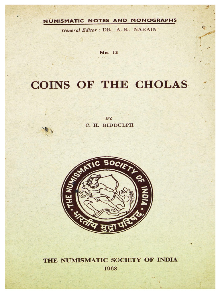 TVA BOK 0013144 Coins of The Chola | PDF