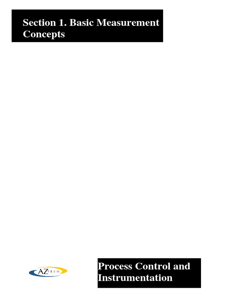 Section 1. Basic Process Concepts | PDF | Heat | Instrumentation