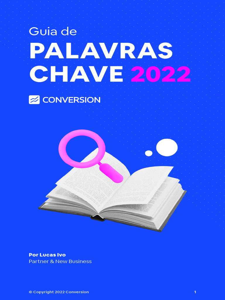 Conversion - Guia de Palavras Chave | PDF | SEO | Marketing