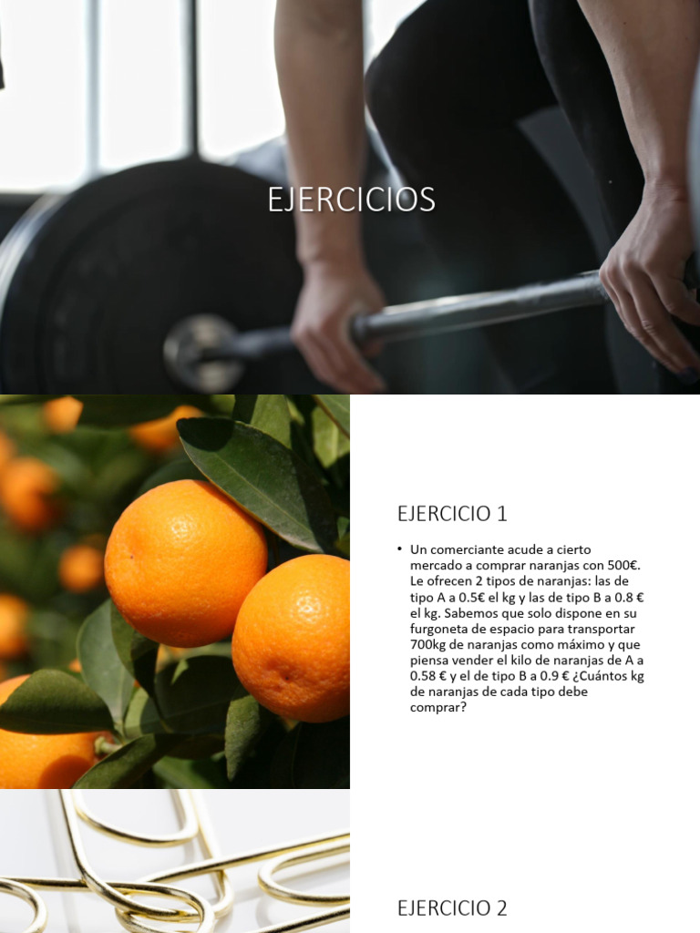 Problemas de Optimización Matemática | PDF | Salud y bienestar ...