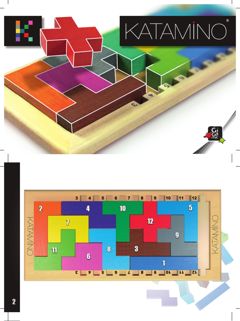 Instruction Katamino Es | PDF | Juegos de estrategia abstractos | Ajedrez