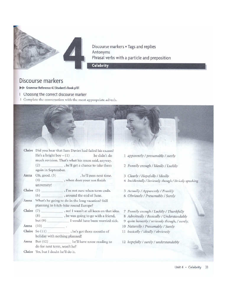 E2 Celebrity Workbook | PDF