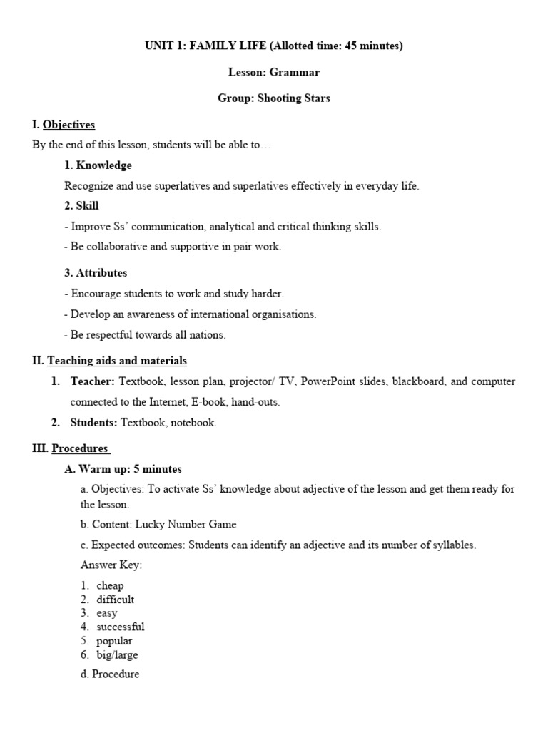Comparative Superlative Adjective | PDF | Adjective | Behavior Modification