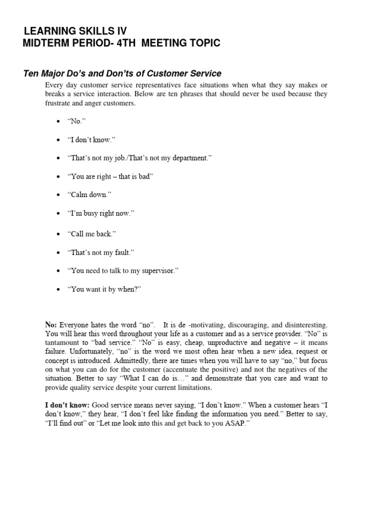 LS4 Midterm 4TH Topic | PDF | Sales | Psychology