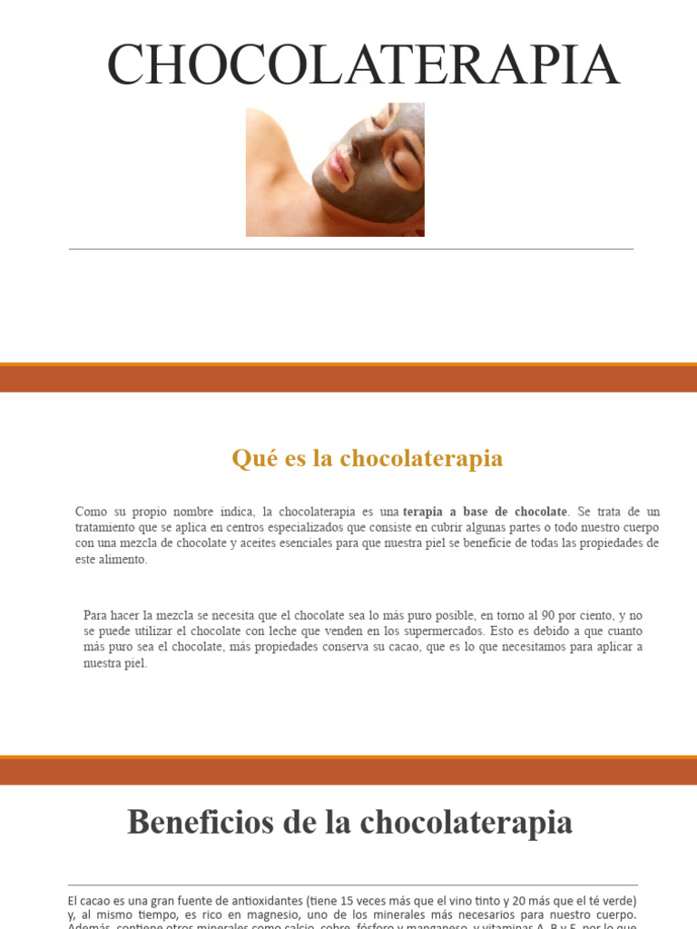 Chocolate Rap I A | PDF | Chocolate | Antioxidante