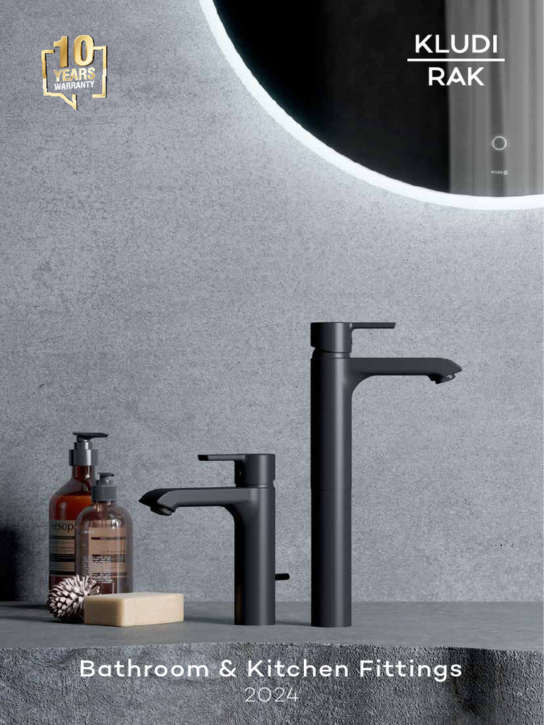 KLUDI RAK Bathroom Fittings Catalogue 2024 | PDF | Shower | Bathroom