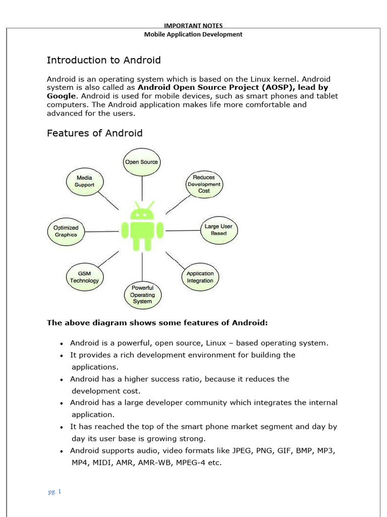 MAD-unit 2,3,4 | PDF | Android (Operating System) | Databases