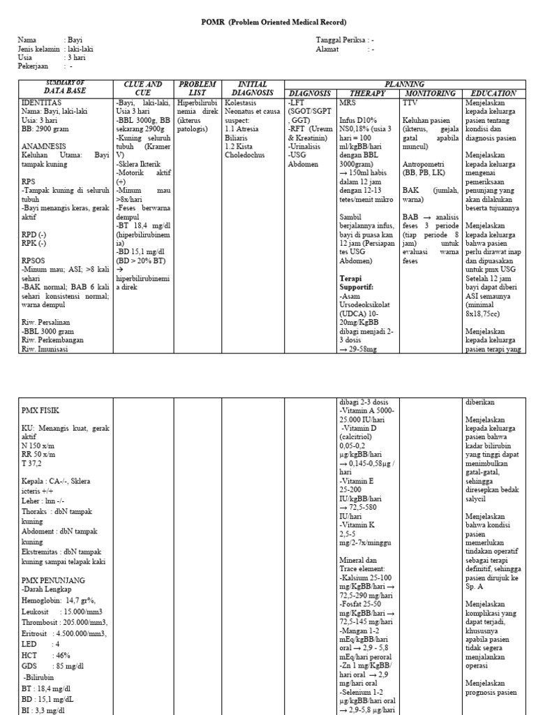 Pomr Neonatus A2 | PDF
