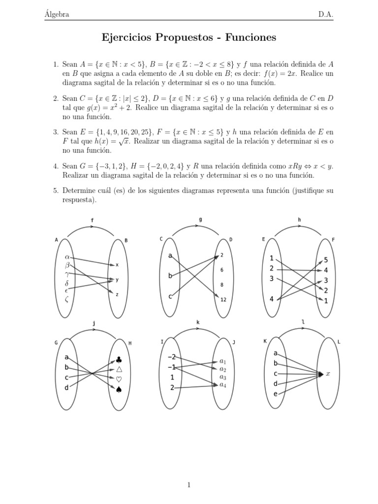 Guía 4 - Funciones | PDF