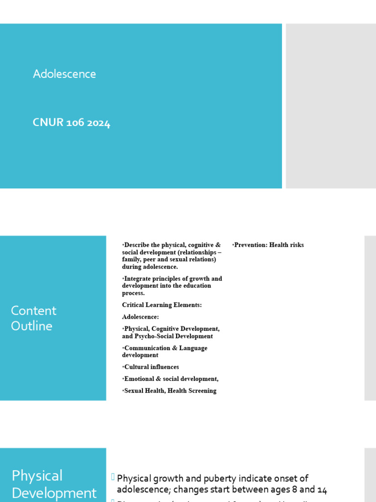 Adolescence 2024 | Download Free PDF | Adolescence | Identity (Social ...