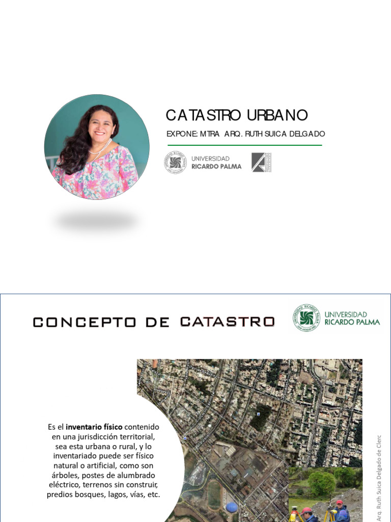 Unidad Catastro Urbano Sesión 1 | PDF