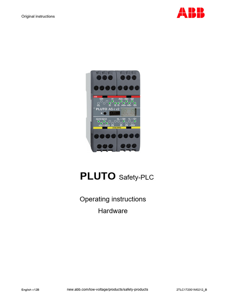 Manual - PLUTO Safety-PLC | PDF | Transformer | Computer Engineering
