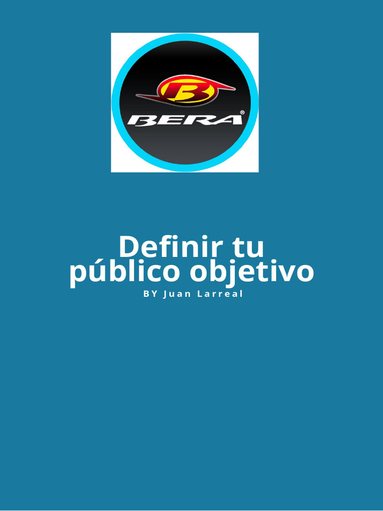 Bera Proyecto Publico Objetivo | PDF | Vejez | Economias