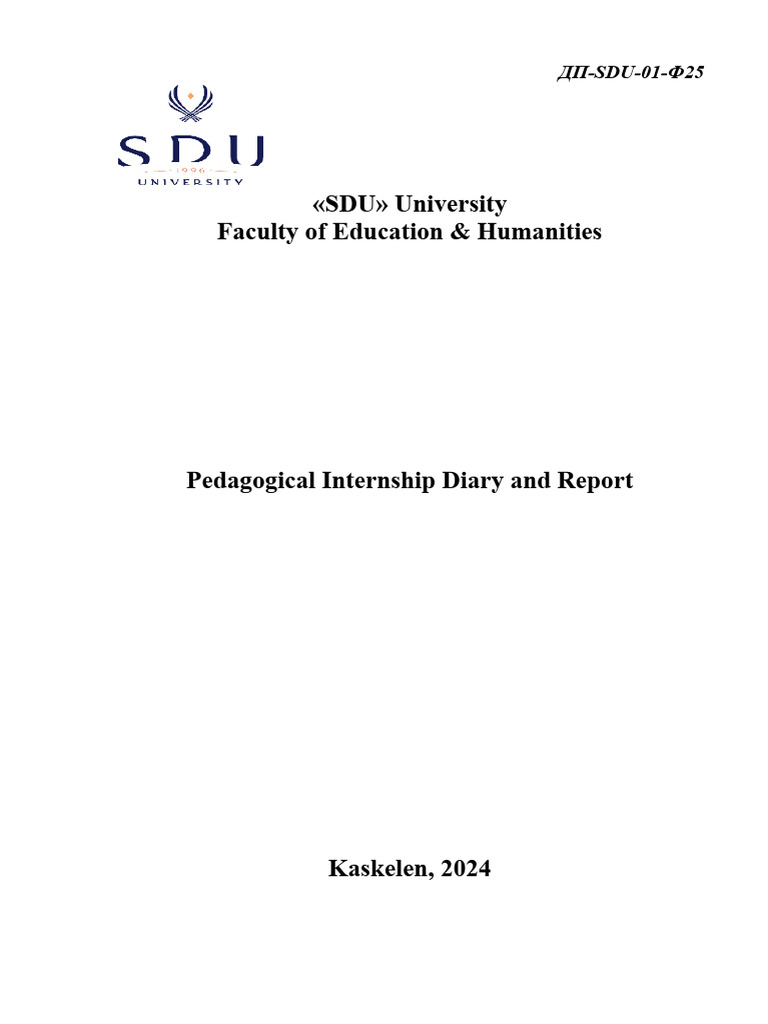 DIARY OF PED ITERN 2024 Last | PDF | Lecture | Knowledge