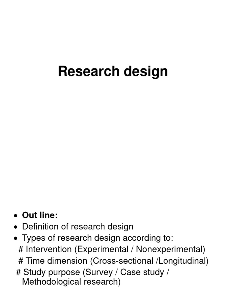 6 - Research Design 2 | PDF | Experiment | Knowledge Management
