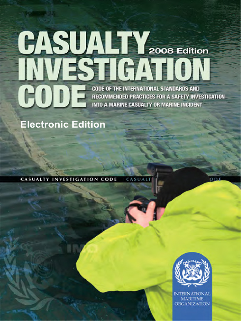 Casualty Investigation Code, 2008 Edition-GAD | PDF | Safety ...