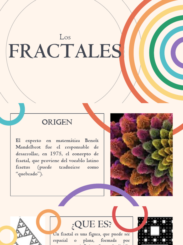 Los Fractales | Descargar gratis PDF | Fractal | Teoría del caos