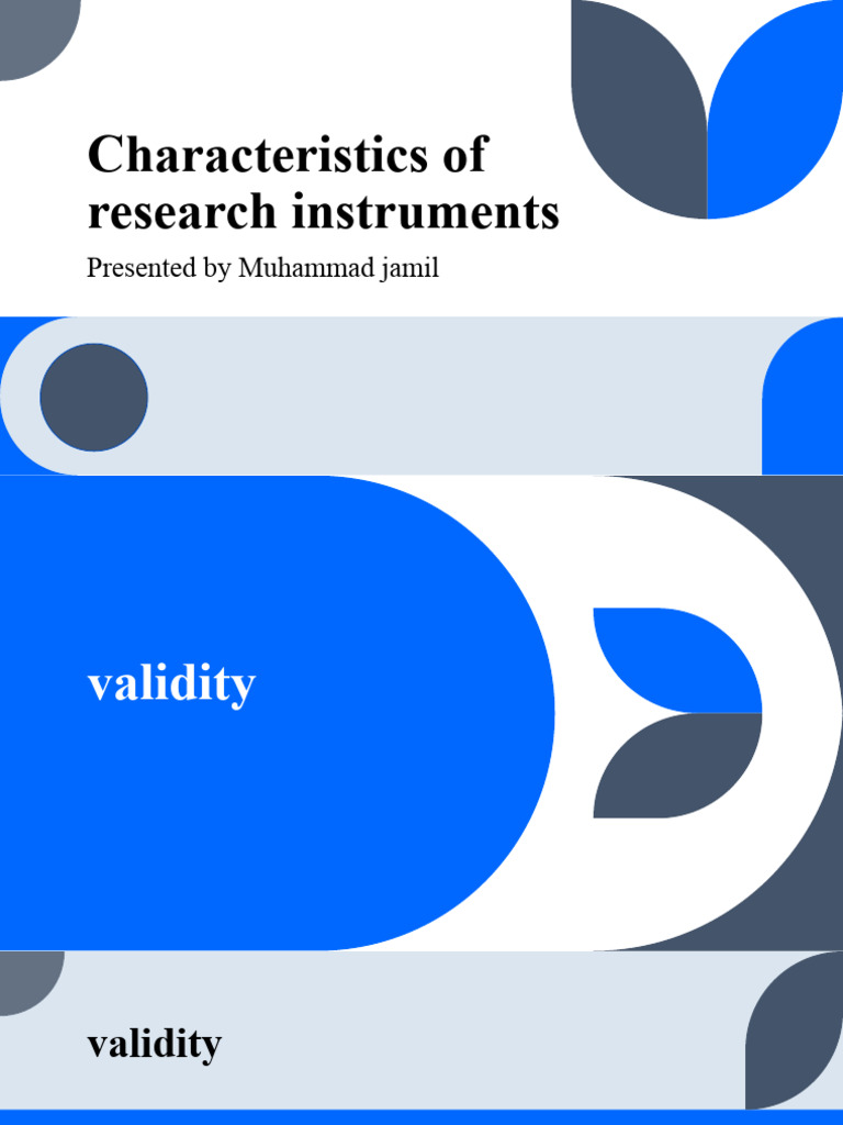 Understanding Research Instrument Validity | PDF