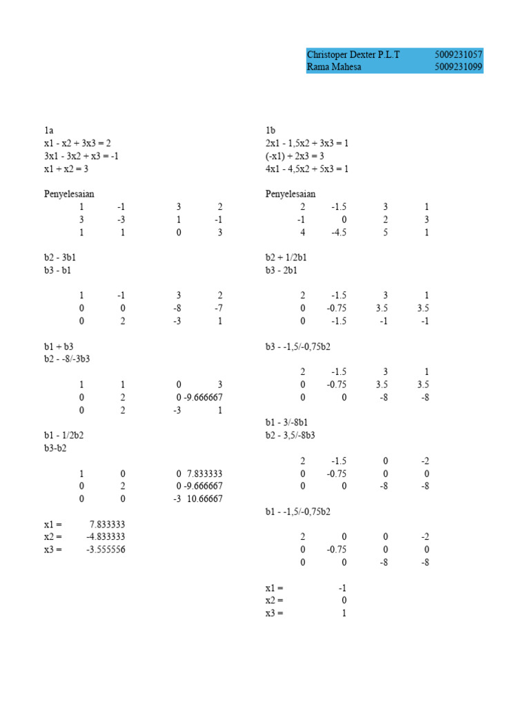 5009231057 Christoper Dexter Dan 5009231099 Rama Mahesa | PDF
