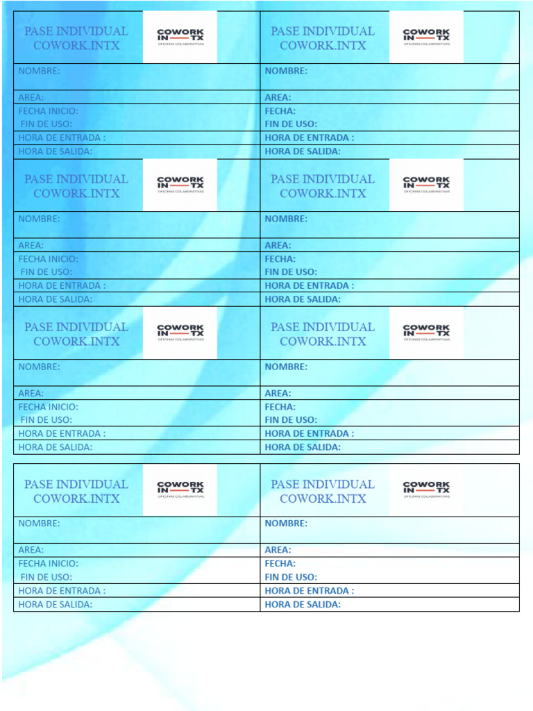 Pase Individual | PDF