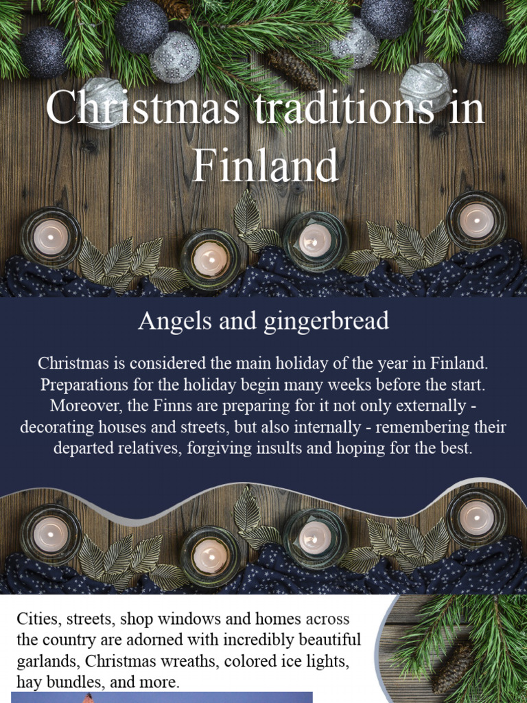 Finnish Christmas Traditions Explained | PDF | Christmas | Christmas ...