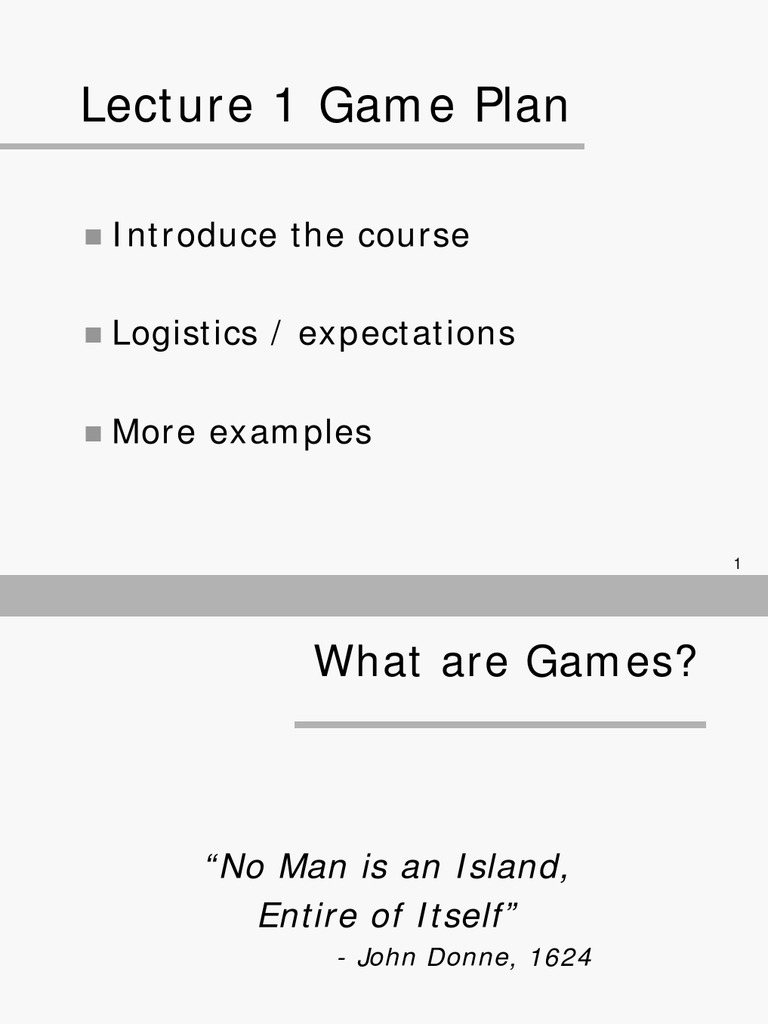 Sloan Game Theory | PDF | Game Theory | Advertising