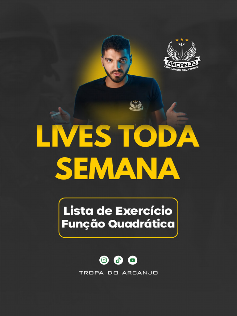 Funções Quadráticas Pdf Equações Sistema De Coordenada Cartesiana