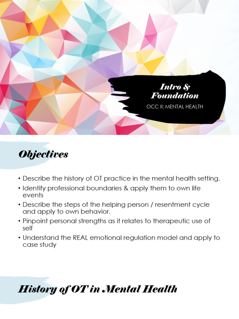 Intro & Foundation | PDF | Mental Health | Behavior