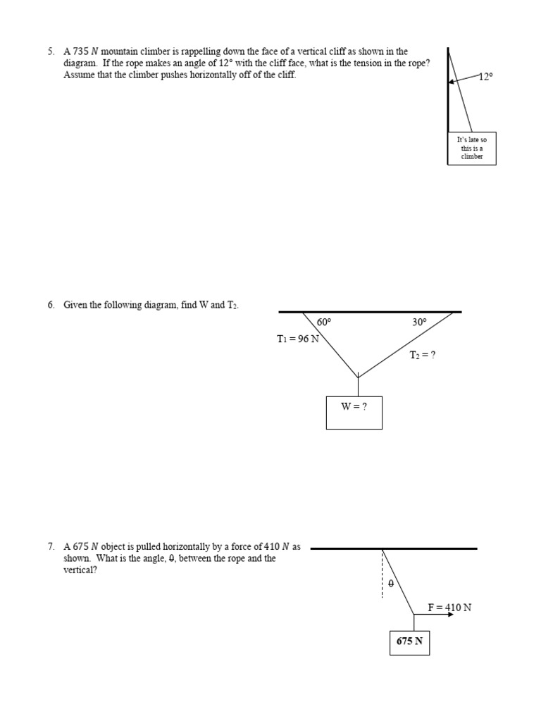 Translational Equilibrium 3 | PDF