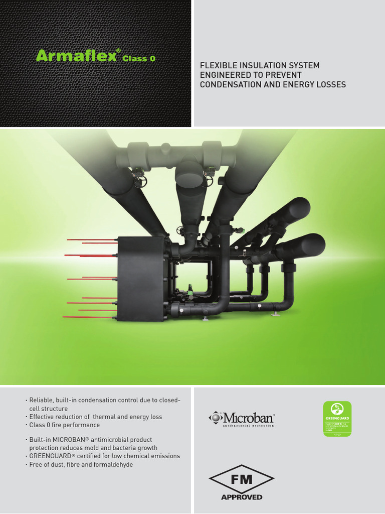 Class o Armaflex | PDF | Thermal Insulation | Materials