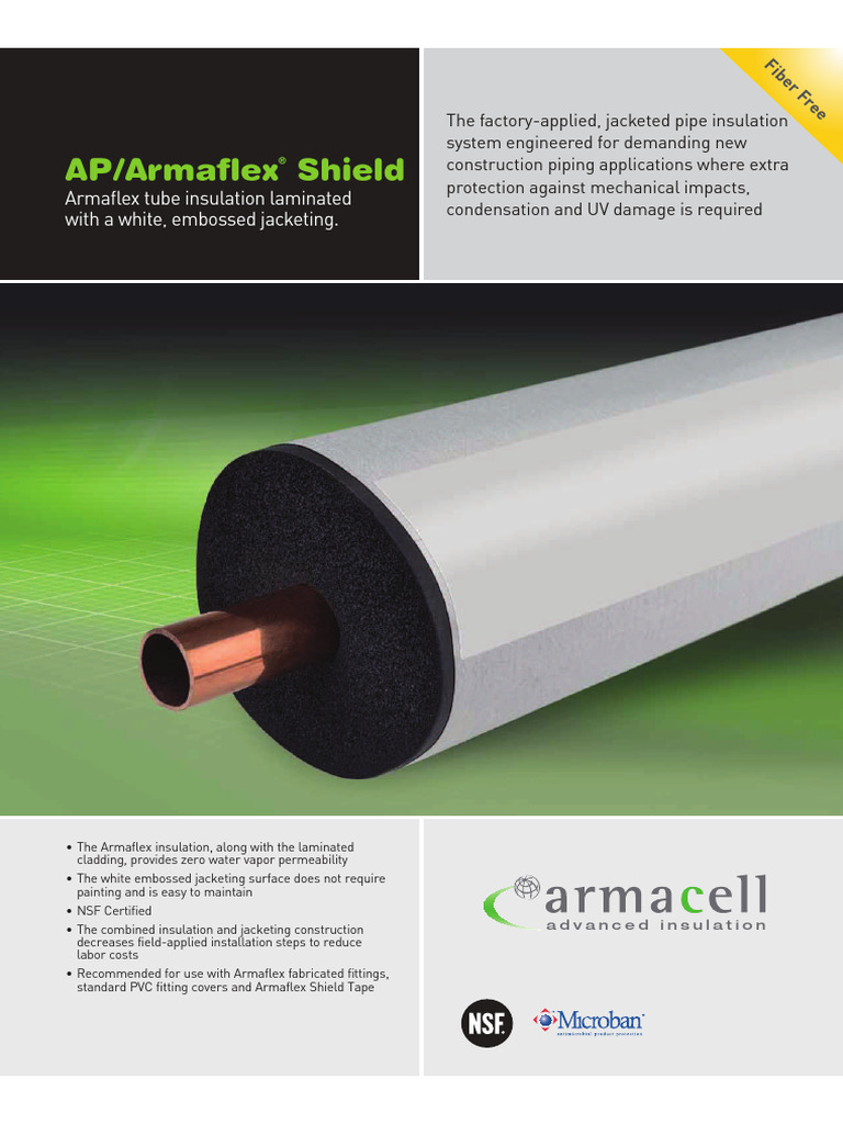 AP-ARMAFLEX-SHIELD (1) | PDF | Thermal Insulation | Materials