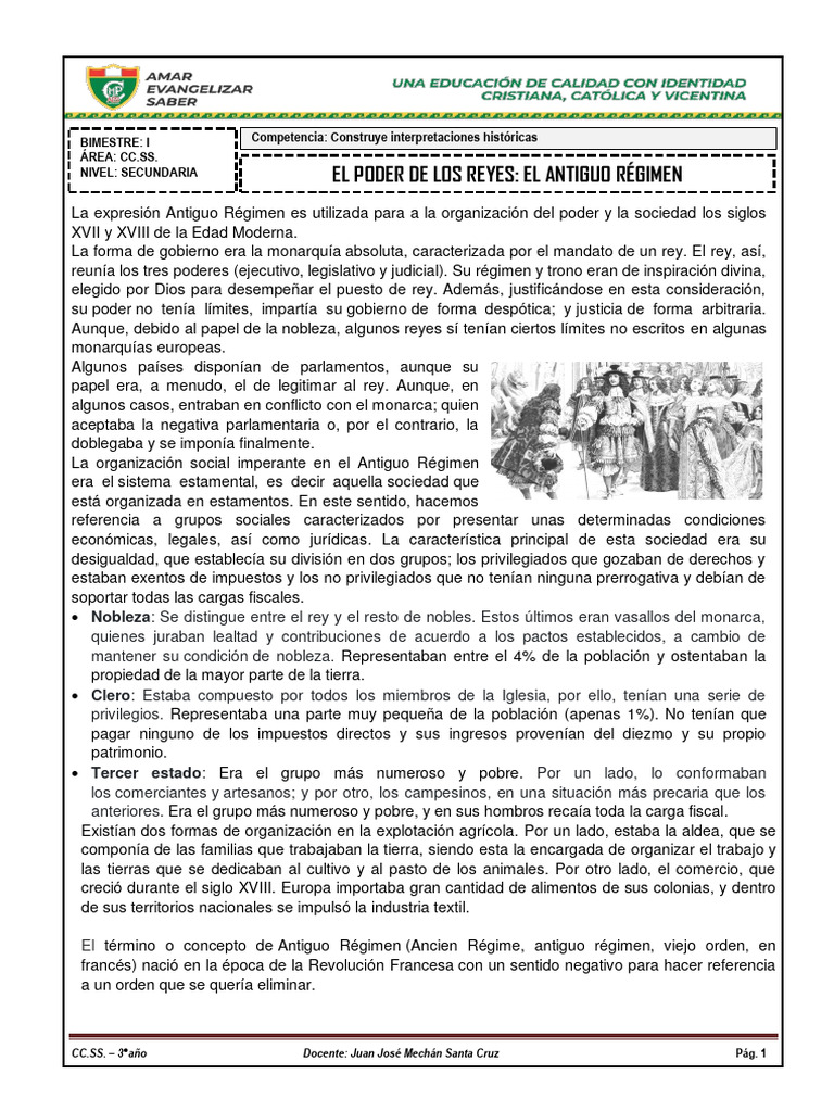 La Nobleza en el Antiguo Régimen | PDF | Nobleza | Monarquía